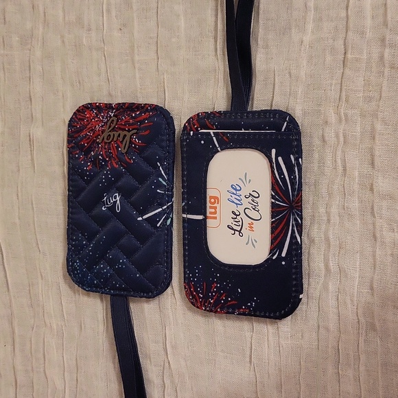 lug | Accessories | New Lug Navy Blue Fireworks Luggage Tags | Poshmark